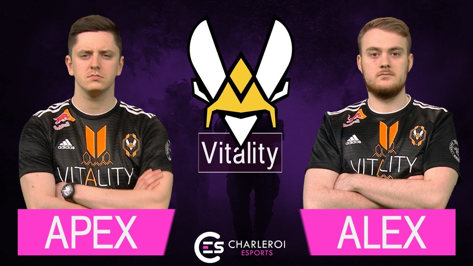 Charleroi Esports : Interview apEX et ALEX (Team Vitality) | News | 1pv
